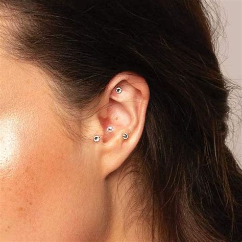 Earseeds Headaches Migraines 24k And Swarovski® Crystal Earseeds Kit