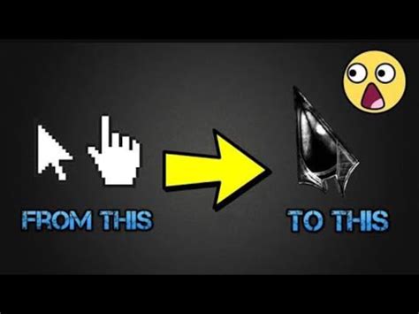 CHANGE YOUR MOUSE CURSOR DESIGN YouTube