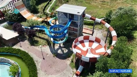 Топлотниот бран се враќа во Македонија не работи единствениот Аква парк во Скопје Youtube