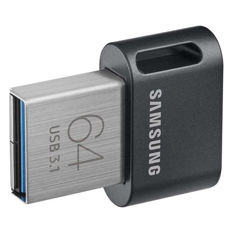 Samsung Fit Plus 64GB USB 3.1 Flash Drive Black MUF-64AB/APC