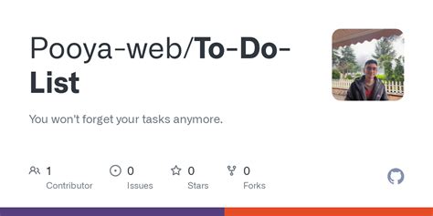 Github Pooya Webto Do List You Wont Forget Your Tasks Anymore