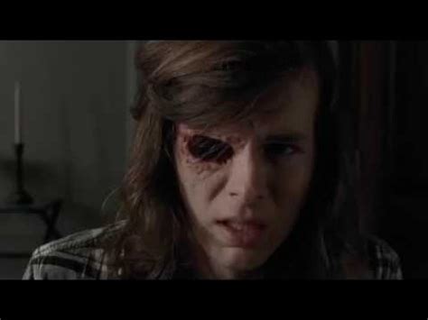 The Walking Dead Carl Shows Negan His Eye Youtube