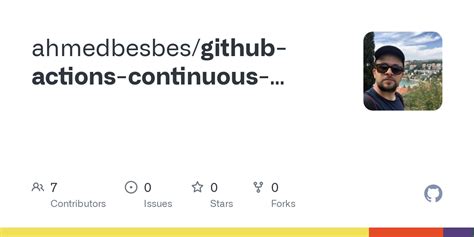 Github Ahmedbesbesgithub Actions Continuous Delivery
