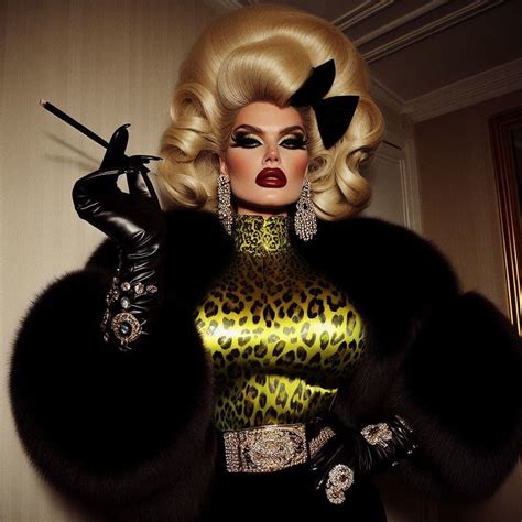 Couture Goddess Cigars And Women Silver Haired Beauties Dark Beauty Fashion