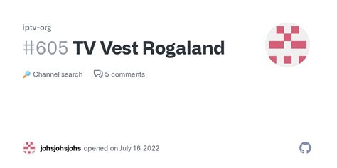 TV Vest Rogaland Iptv Org Discussion 605 GitHub
