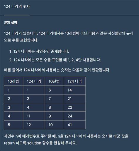 Pglv2 124 나라의 숫자