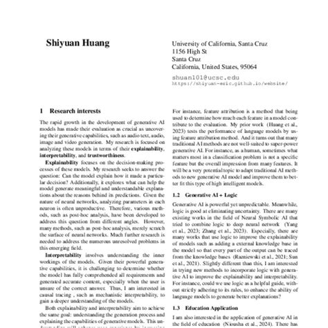 Exploring Explainability And Interpretability In Generative Ai Acl Anthology