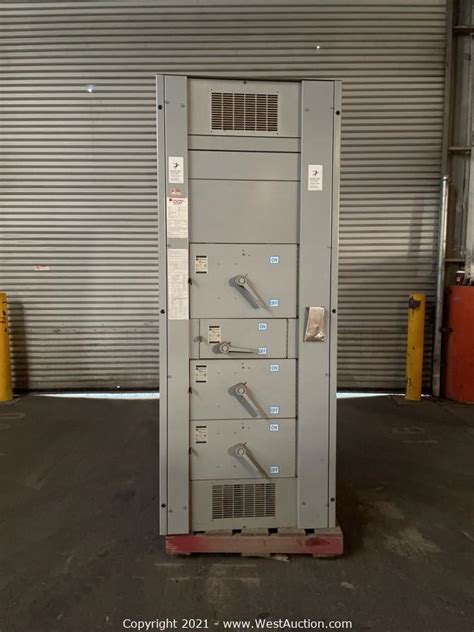 West Auctions Auction Gabriel Container Company Surplus Auction Item Cutler Hammer Pow R