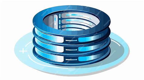 Data Synchronization Cartoon Vector Illustration Premium Ai Generated Vector