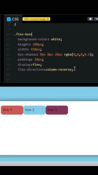 Css Flexbox Properties Part 1 Coding Shorts Trending Css Youtube