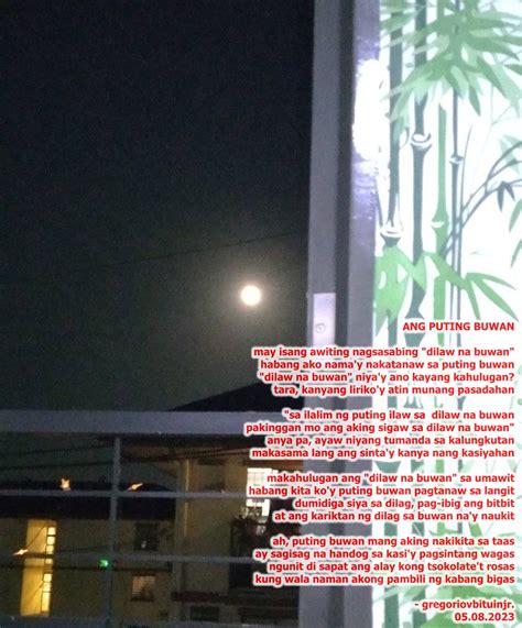 Tungkong Bato Ang Puting Buwan