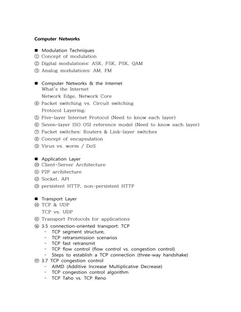 Computer Networks Mobile Communications Lecture Notes