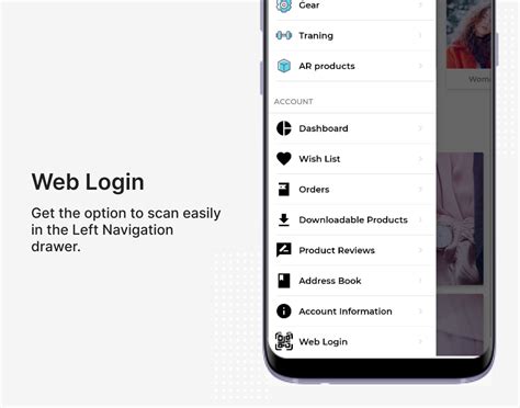 Magento 2 Mobile App Qr Code Login Android Ios Web Sign In Webkul