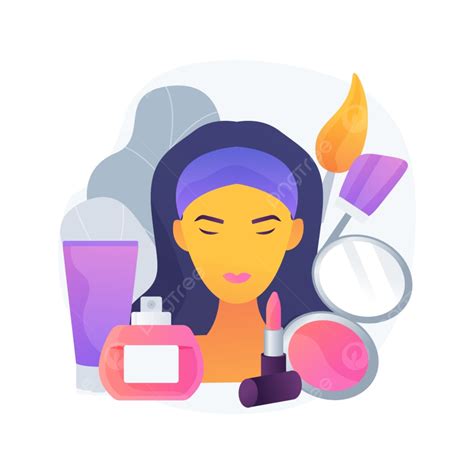 화장품 추상 개념 벡터 일러스트 레이 션 요약 온천 플랫 Png 일러스트 및 벡터 에 대한 무료 다운로드 Pngtree