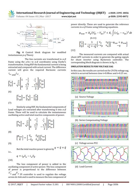 Power Angle Control Scheme For Integration Of Upqc In Grid Connected Pv System Pdf