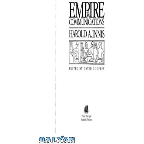 خرید و قیمت دانلود کتاب Empire And Communications ترب
