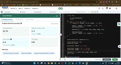Gfg160daysofcodechallenge Problem Dsa Gfg Geeksforgeeks Gfg160