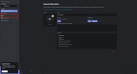 build a discord bot with python built in