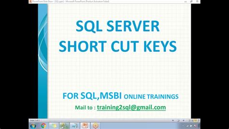 How To Get Table Structure In Sql Server Using Shortcut Key At Frank