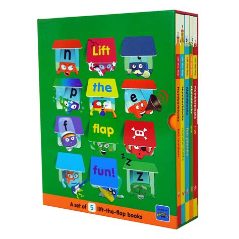 Numberblocks And Alphablocks Lift The Flap Set Blocks Shop