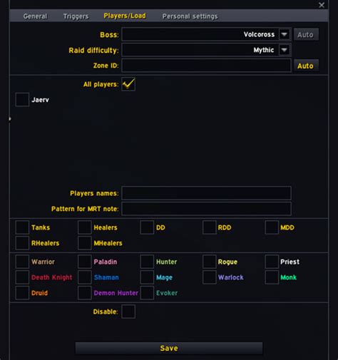 Method Raid Tools Reminders Method