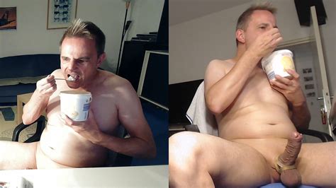 Feedee Chris Fattens Shapeless Body With KG Pudding ThisVid