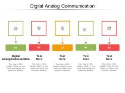 Digital Analog Communication Ppt Powerpoint Presentation Infographic Template Professional Cpb
