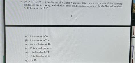 Solved Let N Be The Set Of Natural Numbers Chegg Com