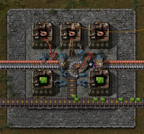 super compact tillable green circuit design r factorio