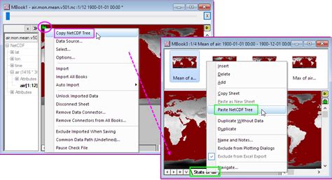 Help Online Origin Help Exporting Netcdf