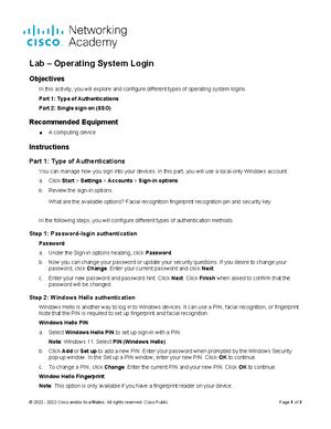 13 3 2 5 Lab Configure Windows Local Security Policy Introduction In This Lab You Will