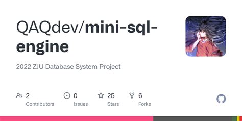 mini sql engine reports lab5 黄政 3200100836 实验6 5 md at master · qaqdev mini sql engine · github