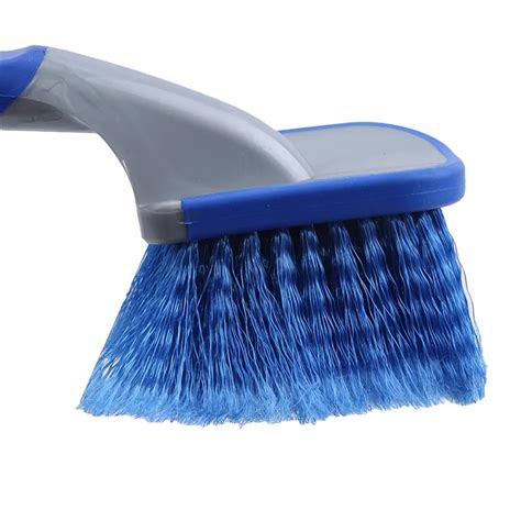 자동차 바퀴 소프트 브러시 타이어 클리너 세척 도구 블루 오토바이 청소 도구를 자세히 세차 및 유지 관리