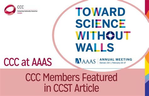 Aaas Science Research Ccc Computing Research Association Aaas Science Research Ccc Computing Research Association