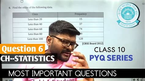 Find The Mean Of The Following Dataclass Frequencyless Than 20 15less