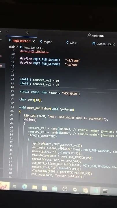 Sending Integer Format Data Over Mqtt Youtube