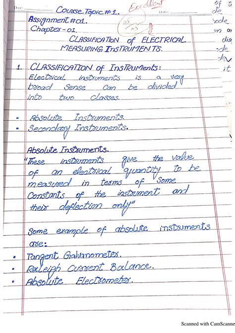 Solution Ch 1 Classification Of Electrical Measuring Instruments