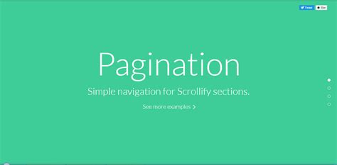 pagination scrolling effect · issue 361 · lukehaas scrollify · github