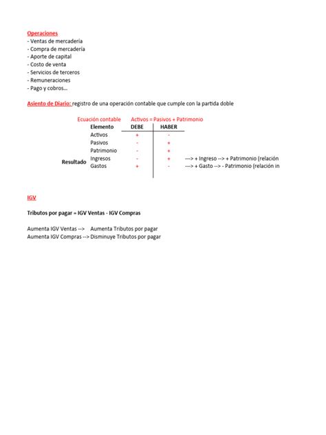 Contabilidad Asientos Y Ecuaciones Pdf Contabilidad Economias