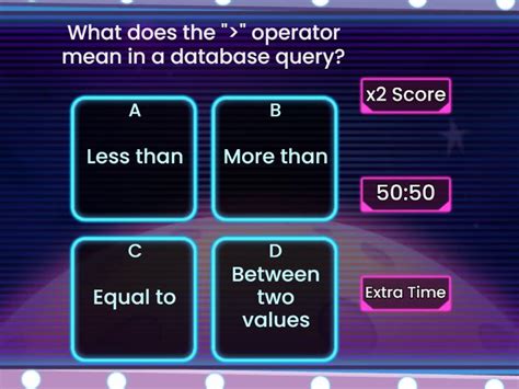 Mathematical Operators Gameshow Quiz