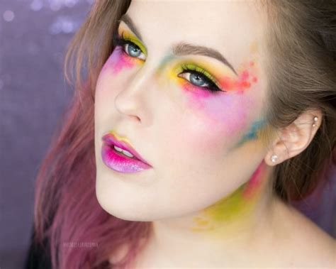 Colorful Radioactive Look Temptalia Makeup For Sale Colorful