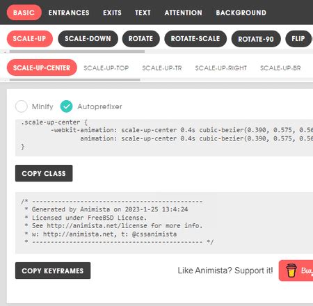 8 Best Free Online CSS Keyframe Animation Generator Websites