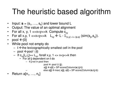 Ppt Multiple Sequence Alignment Powerpoint Presentation Free