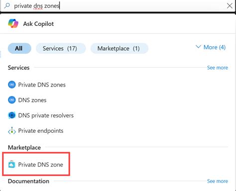 Quickstart Create An Azure Private Dns Zone Using The Azure Portal Azure Docs