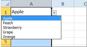 How To Color Coded Drop Down List In Excel
