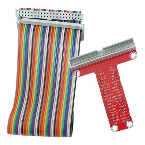 Módulo Expansão Gpio 40 Pinos Cabo Flat Para Raspberry Pi Smartcomp