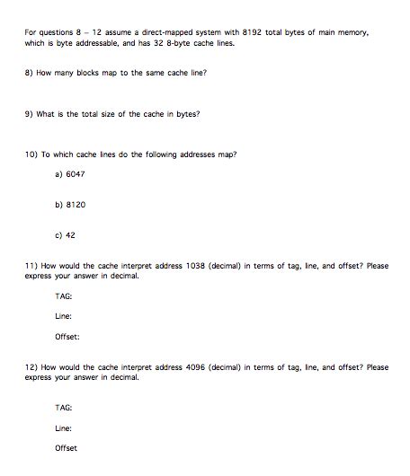 Solved Caching Problems Make Sure You Understand The Slides Chegg Com