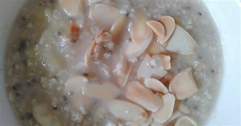 Resep Gerd Breakfast Oat Banana Almond Slice💕 Oleh Anggi Anggraini Cookpad