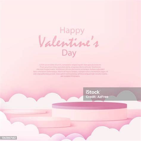 핑크 연단과 비행 연단과 사랑과 발렌타인 데이의 개념 벡터 사랑에 대한 스톡 벡터 아트 및 기타 이미지 사랑 종이접기 커플 Istock