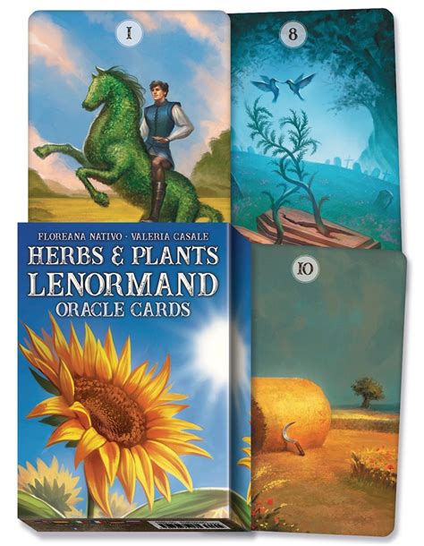 Herbs And Plants Lenormand Oracle Cards Bound To Happen
